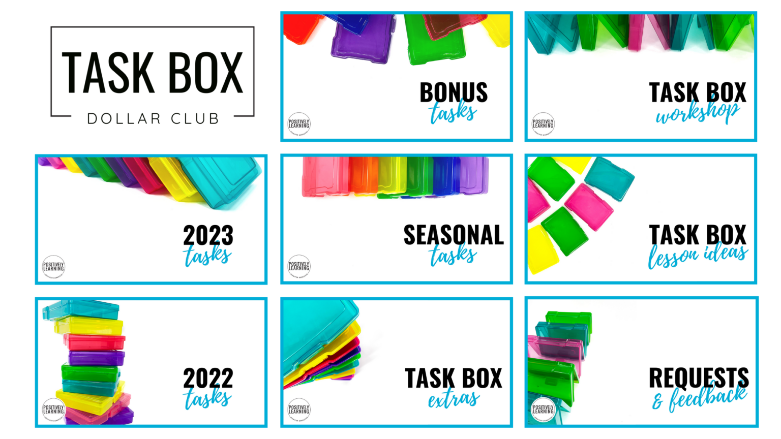 Task Boxes for Special Educators - Positively Learning