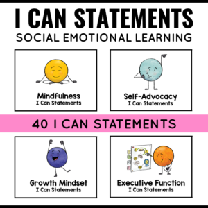 I Can Statements for Special Education - Positively Learning