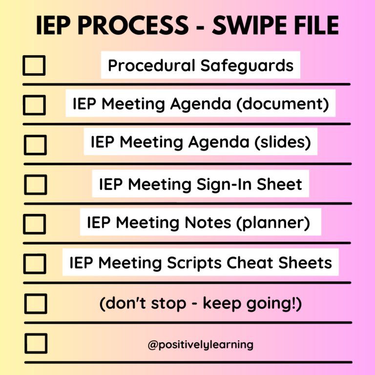 Special Education Paperwork: How to Get Organized - Positively Learning