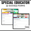 Google Forms for Special Education Data Collection - Positively Learning