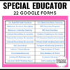 Google Forms for Special Education Data Collection - Positively Learning