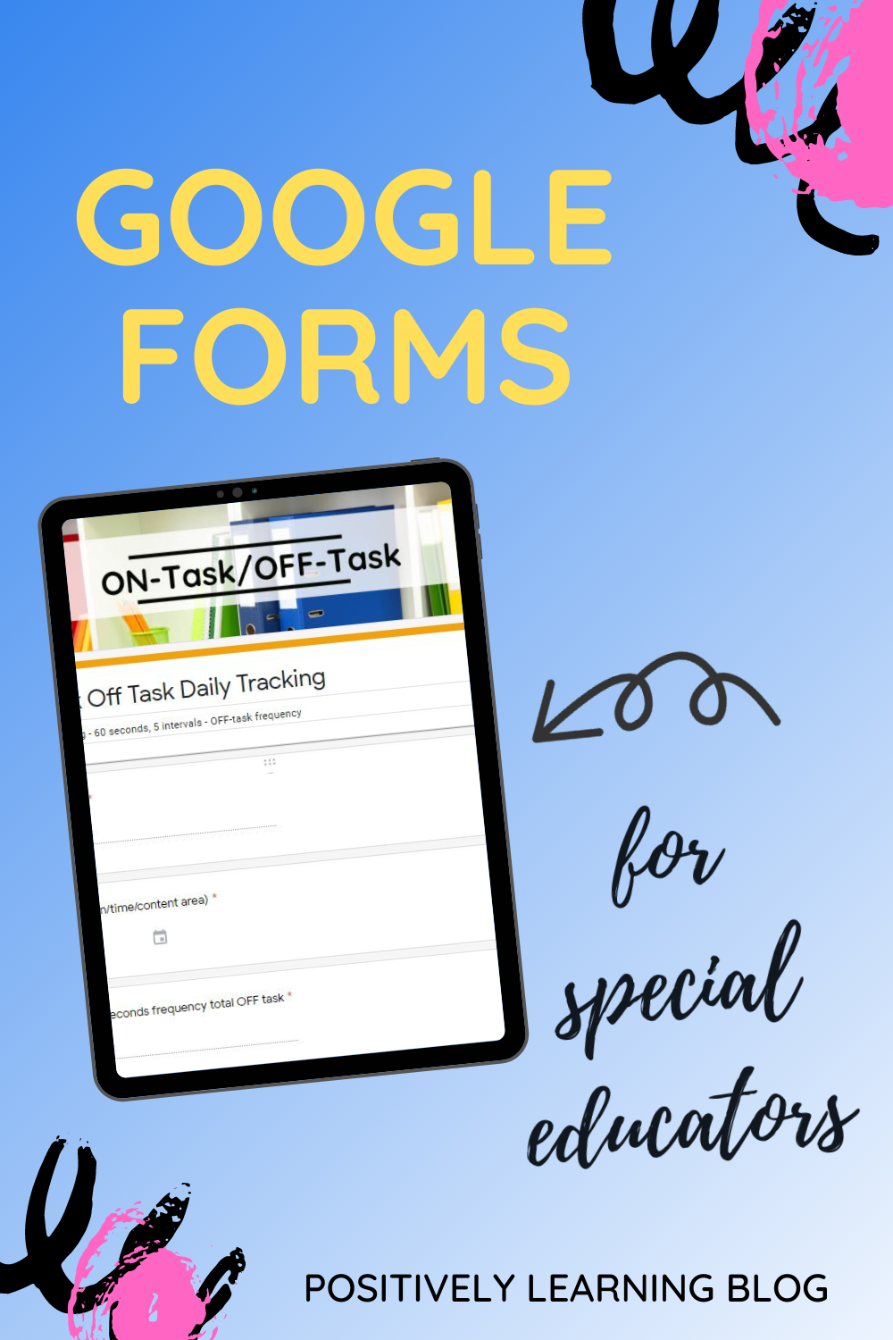Google Forms for Special Education Data Collection - Positively Learning