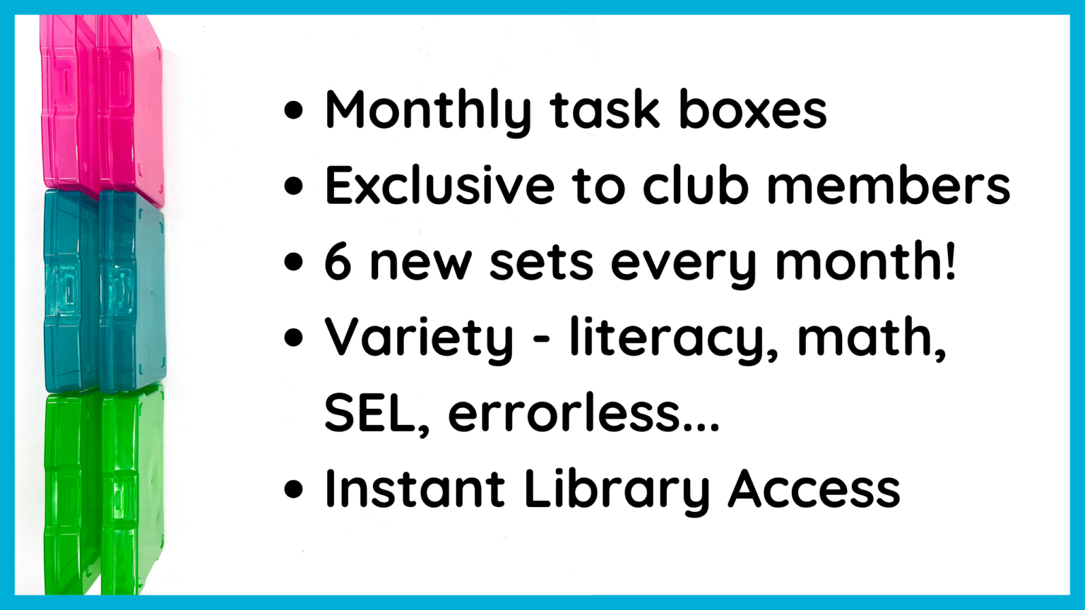 Task Boxes for Special Educators - Positively Learning