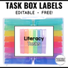 101 Task Box Ideas - Positively Learning