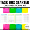 Starting a Task Box System in the Special Education Classroom ...