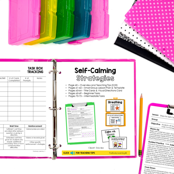 SEL Task Box Lesson Plans Toolkit - Positively Learning