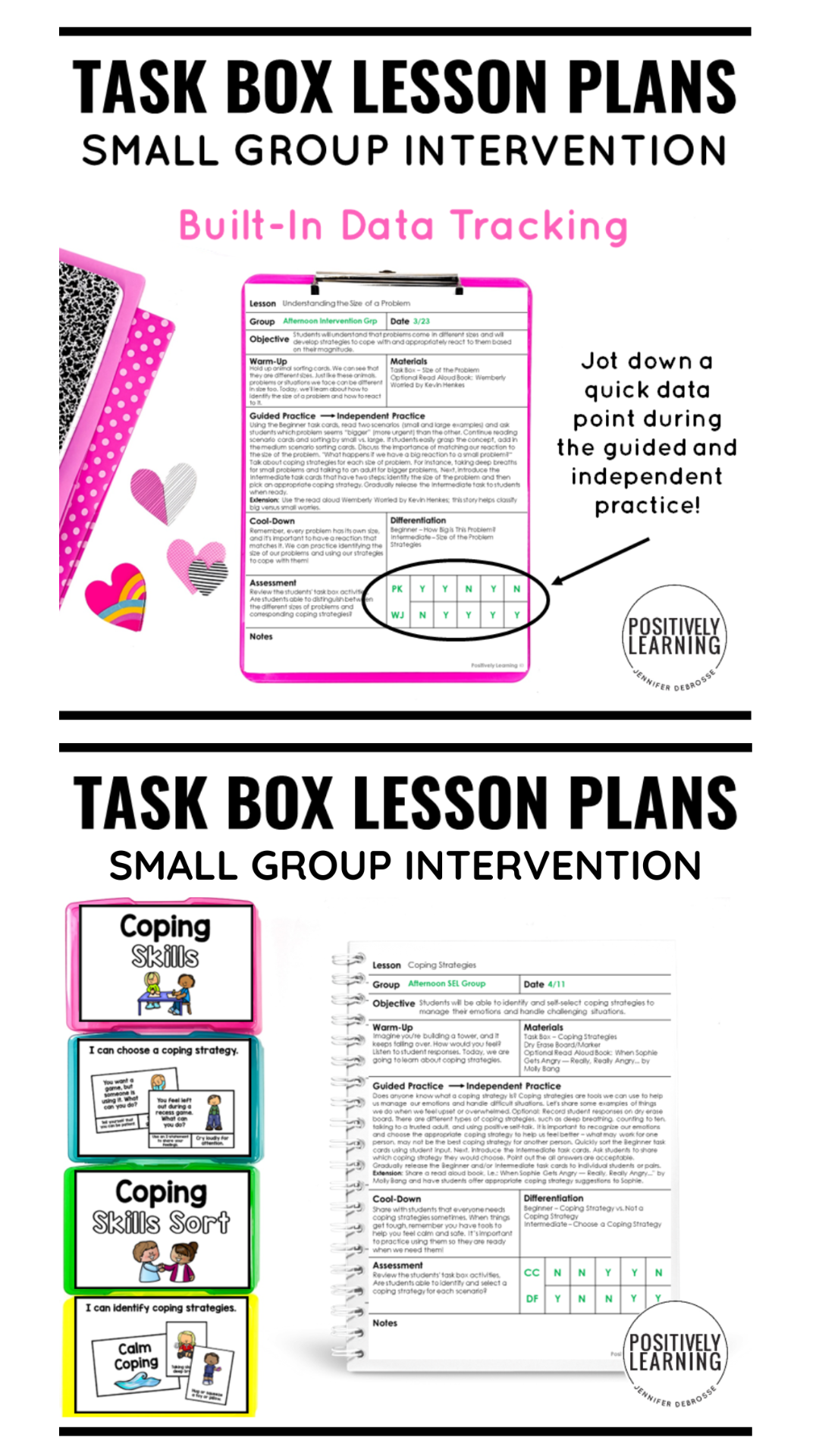 SEL Task Box Lesson Plans Toolkit - Positively Learning
