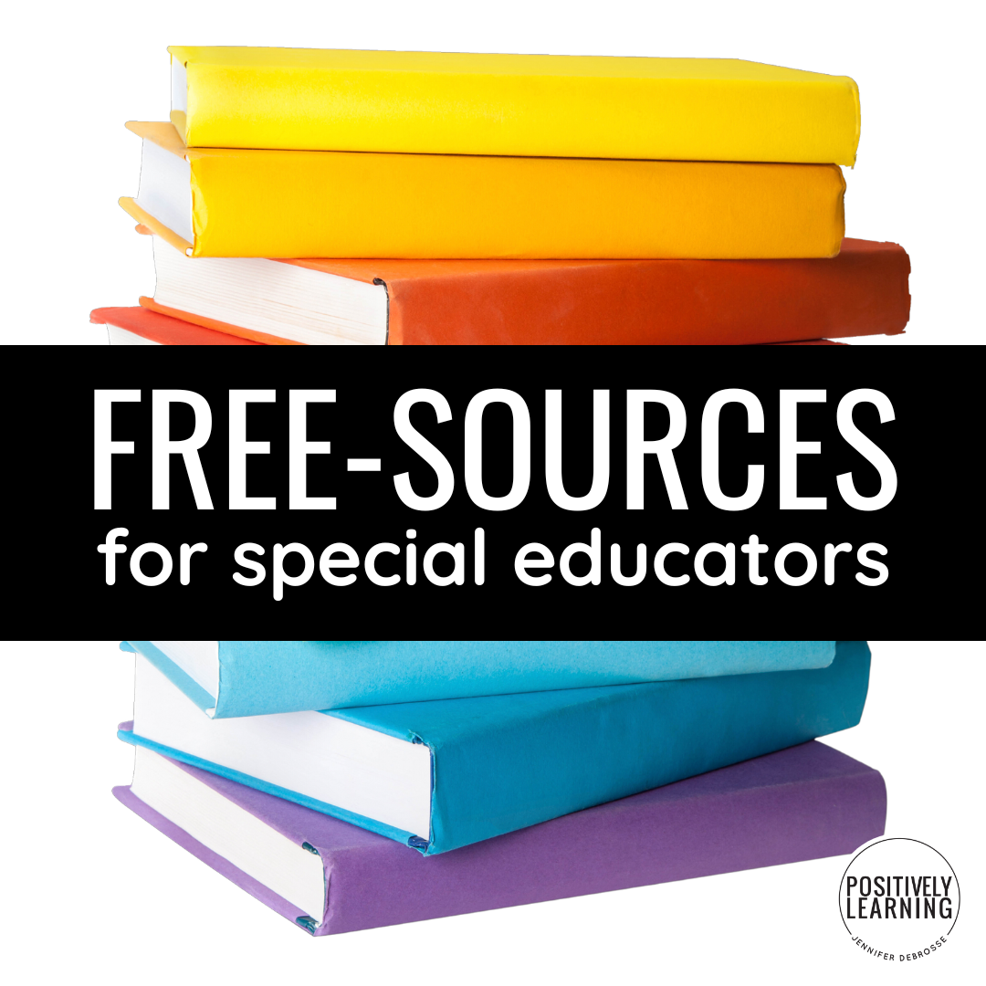 Free Special Education Resources - Positively Learning