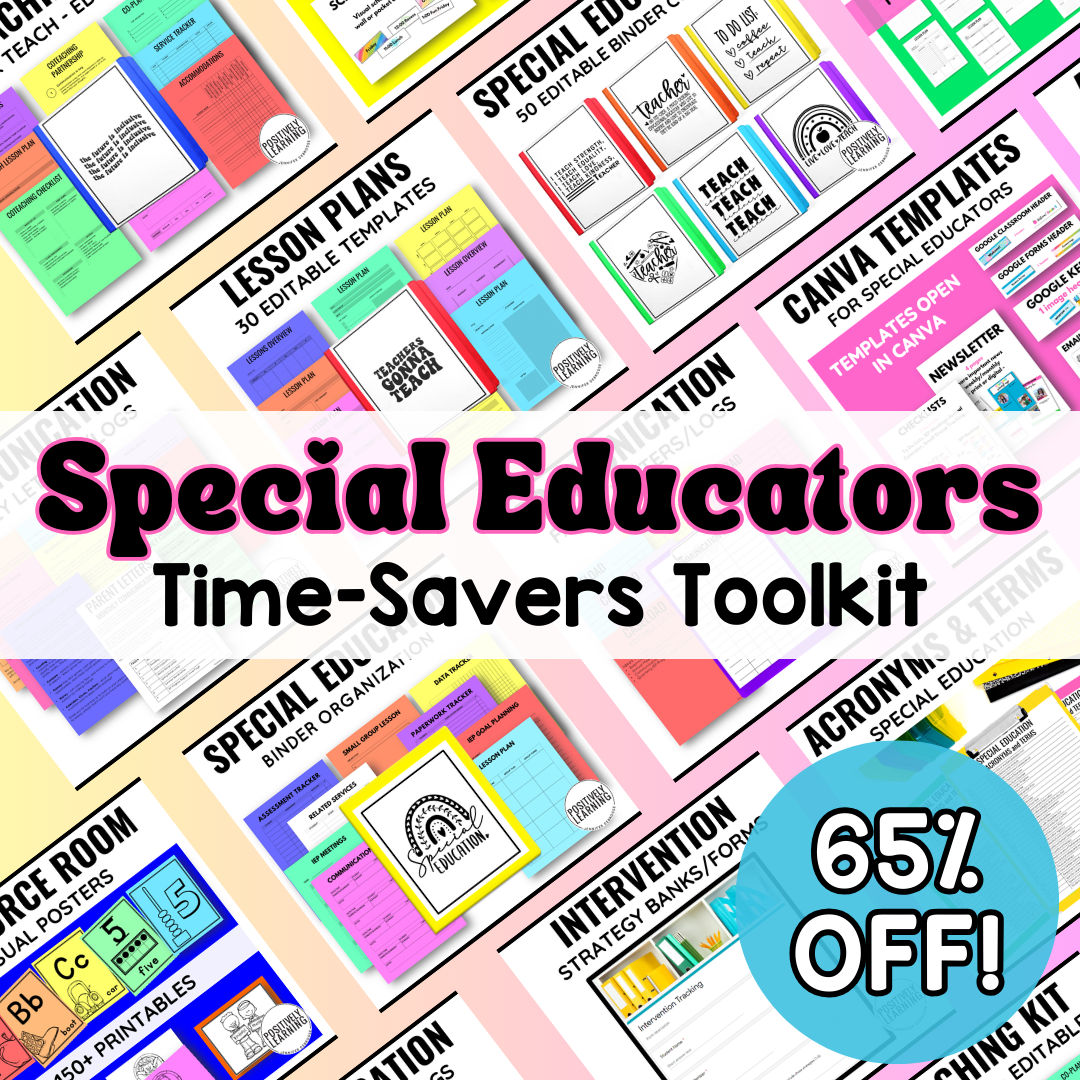 Special Educators Toolkit - Positively Learning