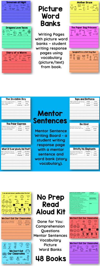 Book Companion Bundle with Visual Supports - Positively Learning