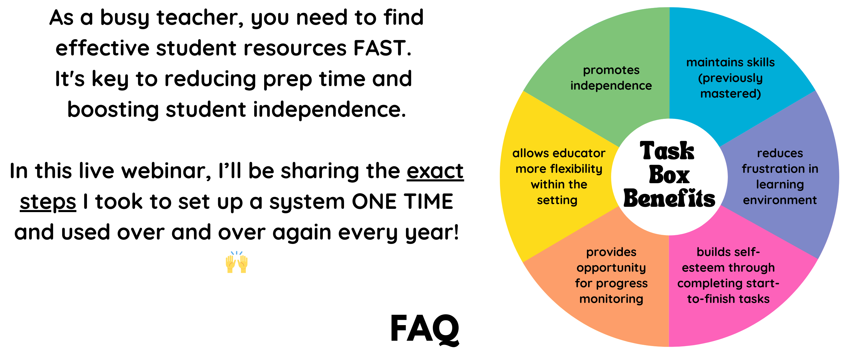 Free Webinar: Task Boxes for Special Educators - Positively Learning