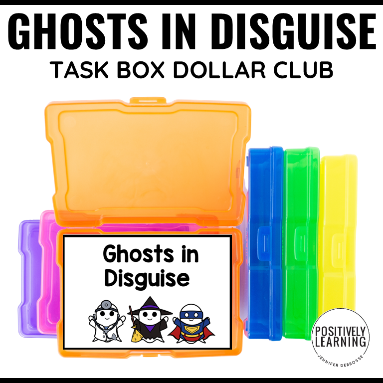 Halloween Free Task Box Set - Positively Learning