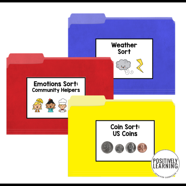 Sorting and Classification Skills for Early Math - Positively Learning