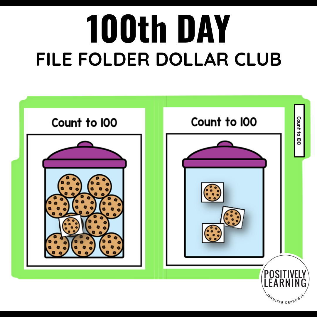 100th Day Cookie Jar - Positively Learning