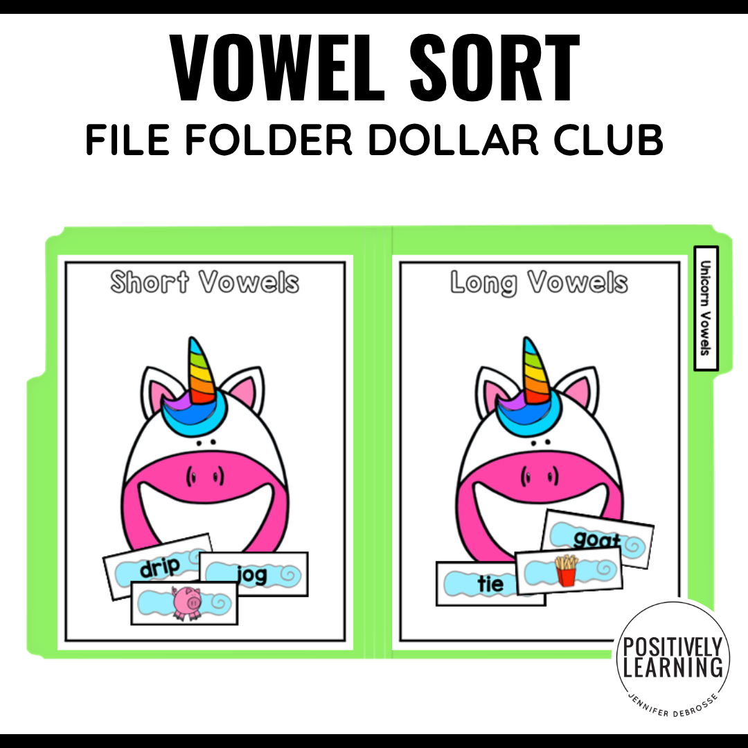 FFDC Long Short Vowel Sort - Positively Learning