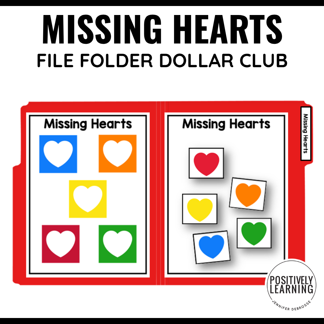 Missing Hearts Match - Positively Learning