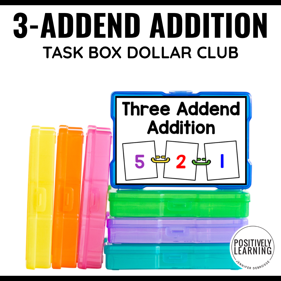 TBDC Addition with Three Addends - Positively Learning