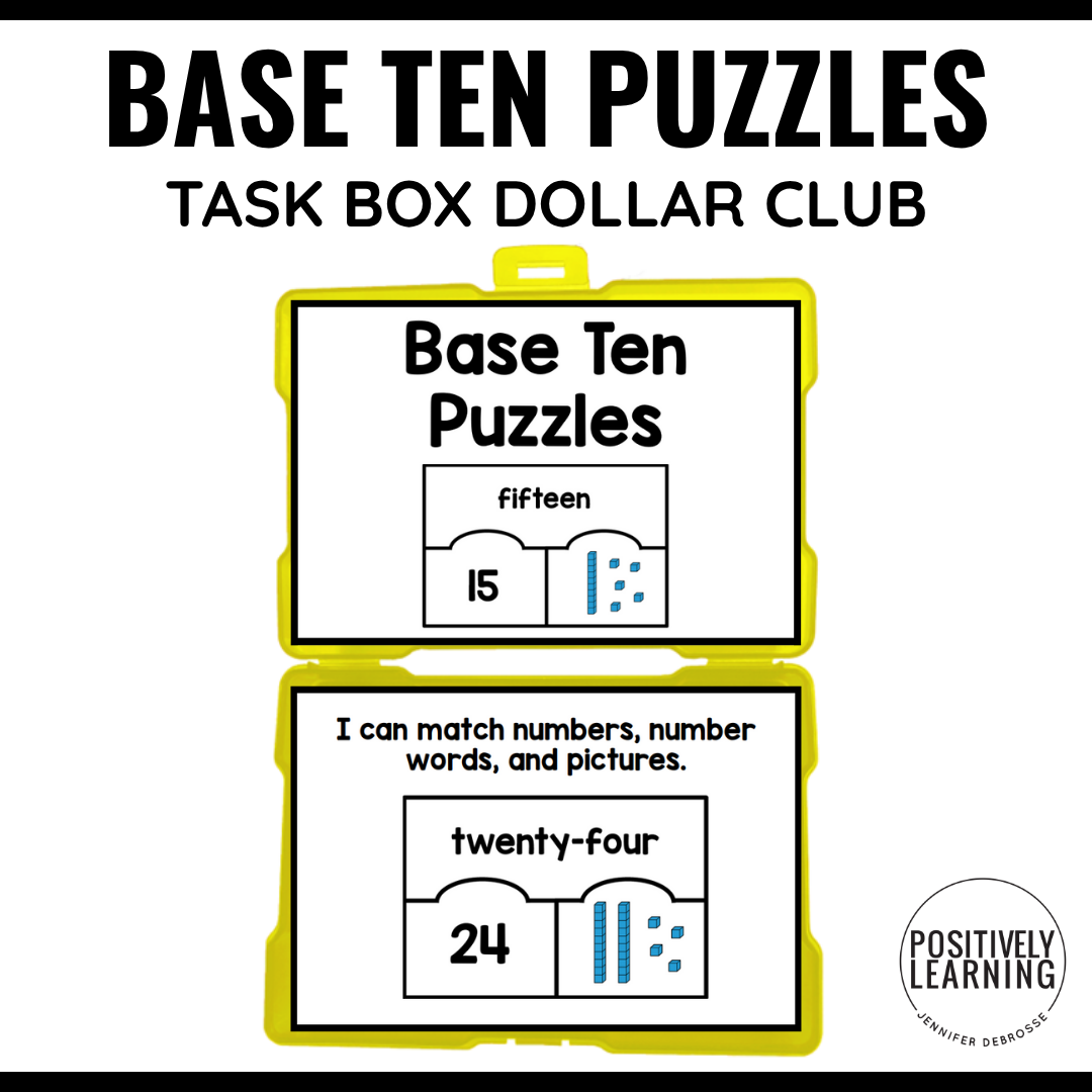 Base Ten Puzzles - Positively Learning