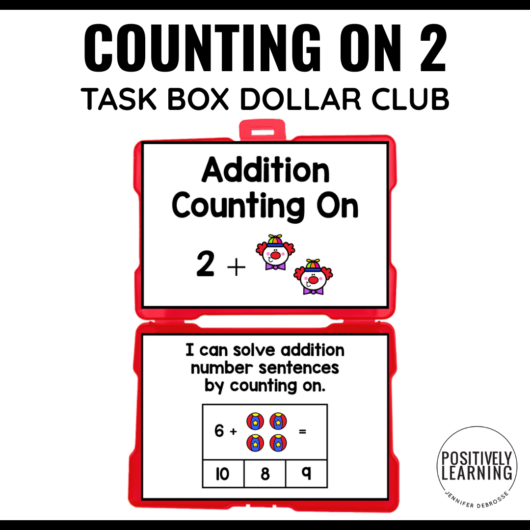 Addition Counting On Circus 2 - Positively Learning