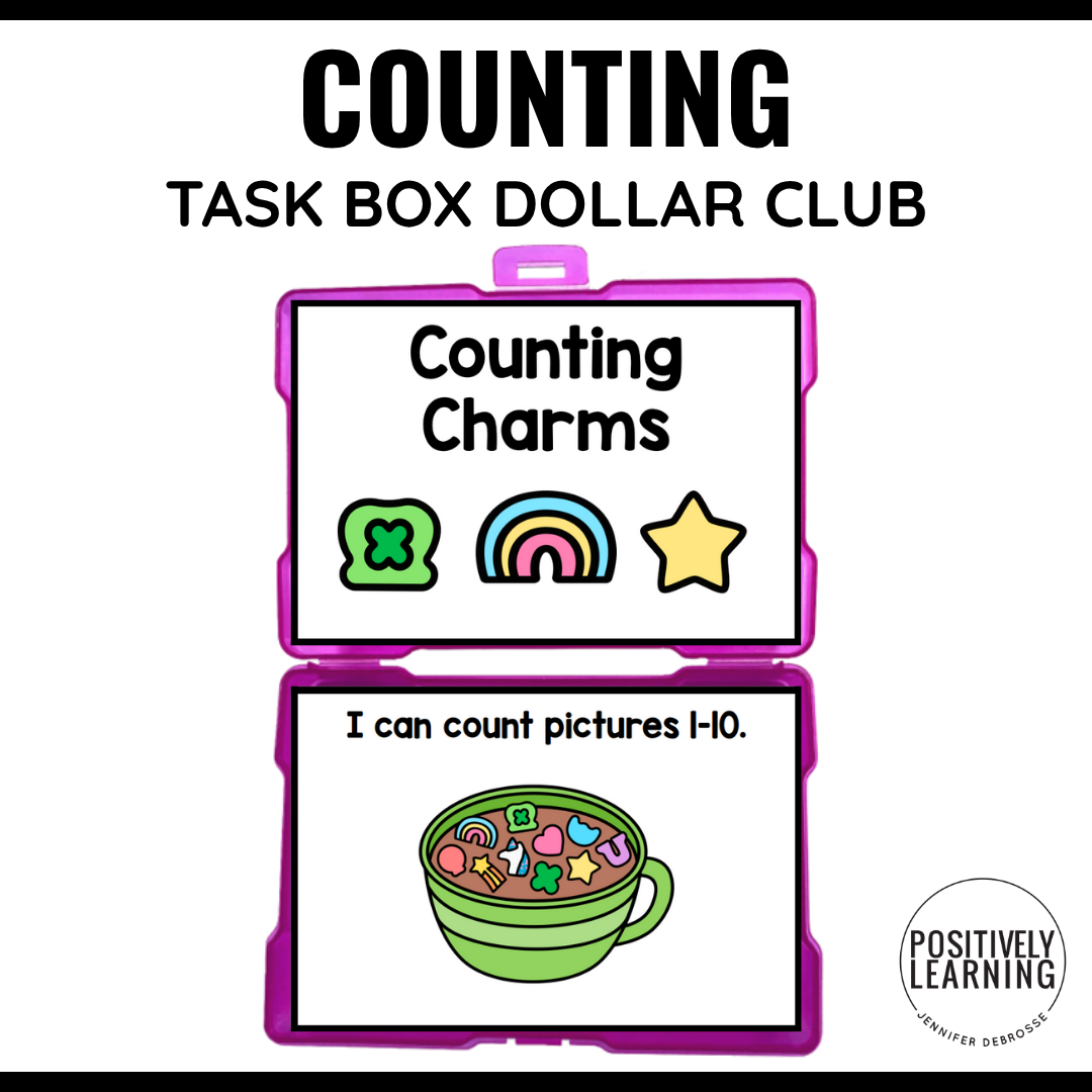 Counting 1-10 Lucky Charms - Positively Learning