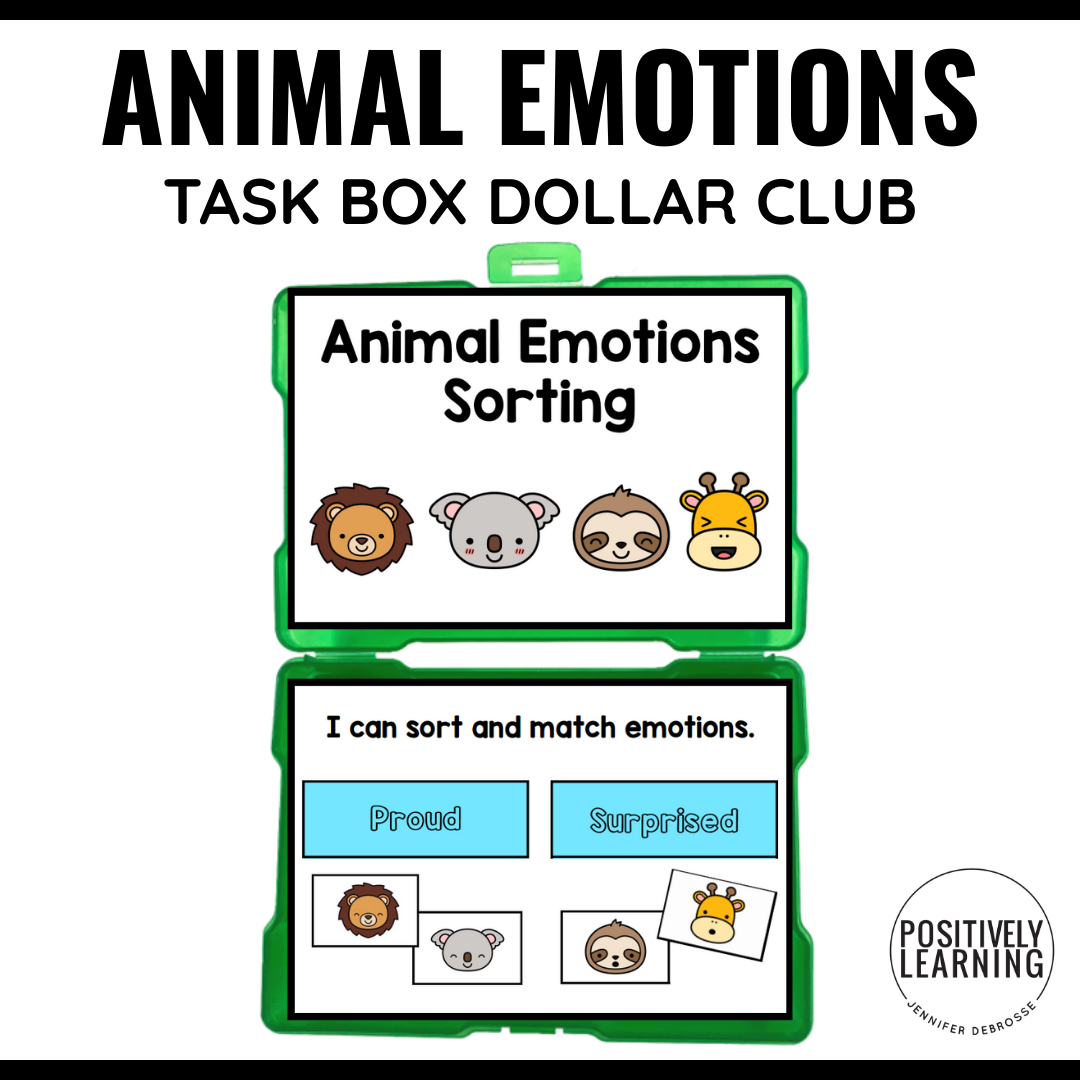 TBDC Emotions - Animals - Positively Learning