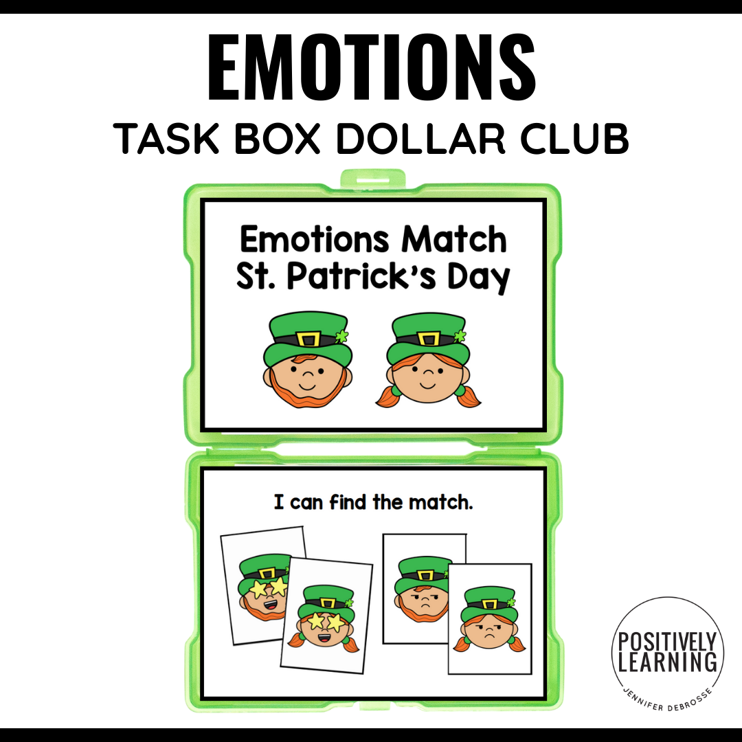 TBDC Emotions - St. Patrick's Day - Positively Learning