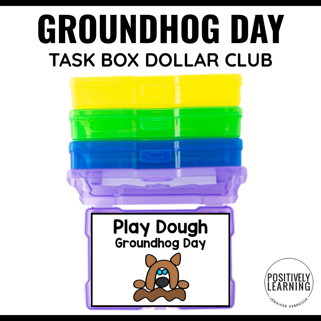 TBDC Groundhog Playdough - Positively Learning