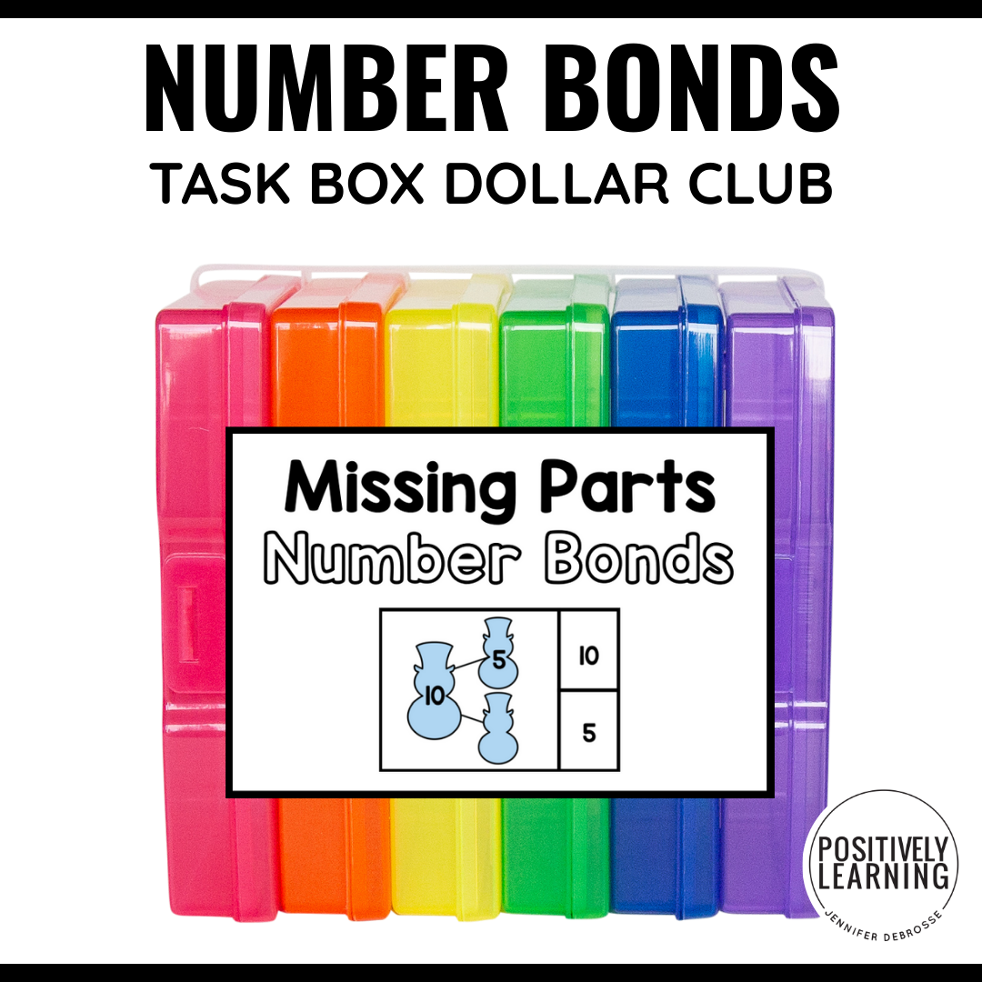 TBDC Number Bonds Snowman - Positively Learning