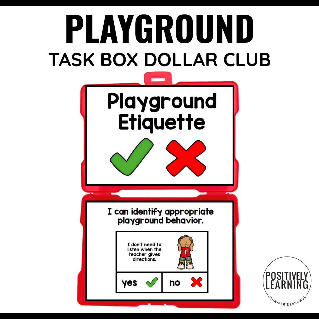 TBDC Playground Behavior Yes No - Positively Learning