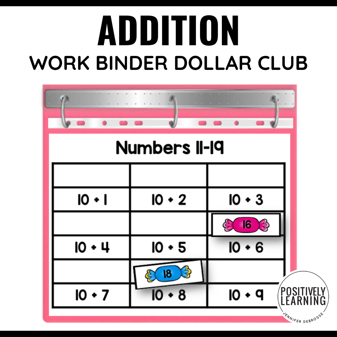 WBDC Compose Teen Numbers 11-19 - Positively Learning