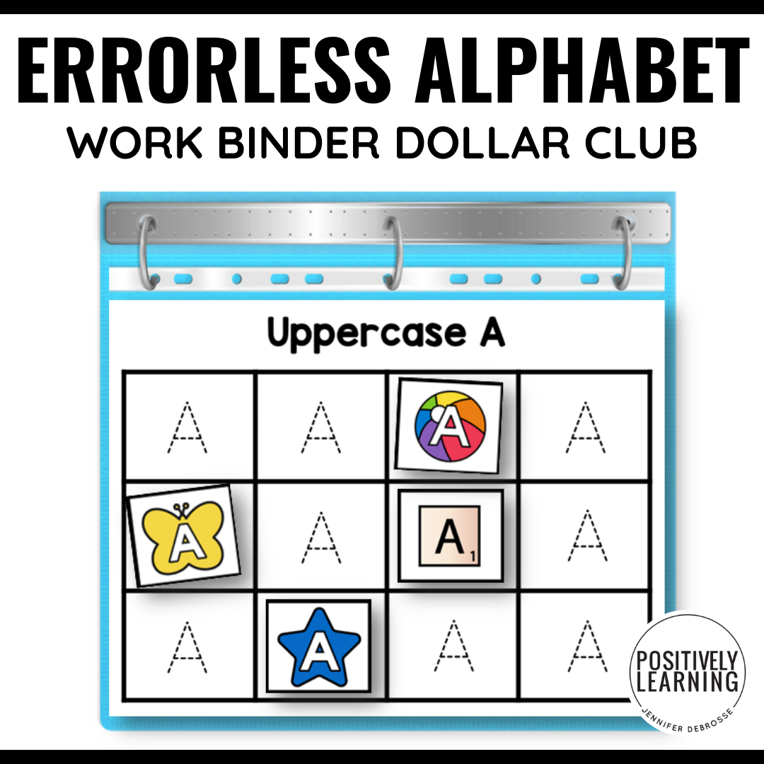 Errorless Alphabet - Positively Learning