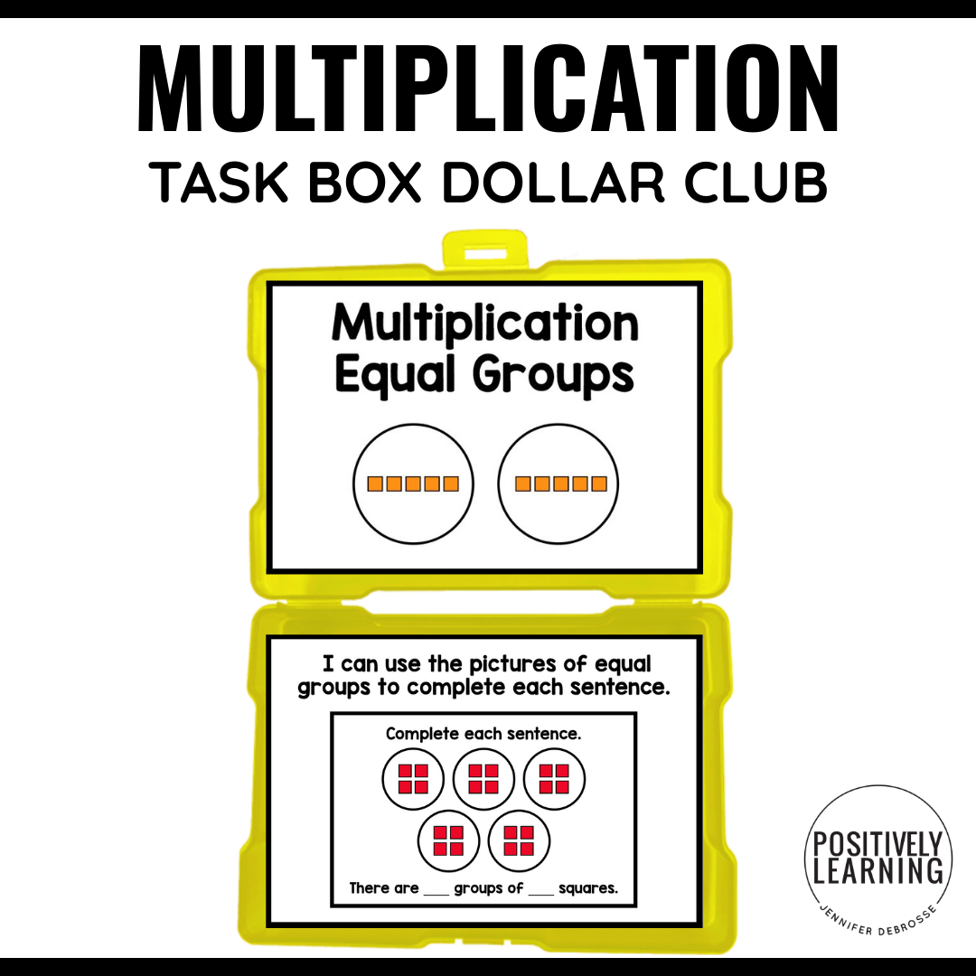 Multiplication Task Boxes