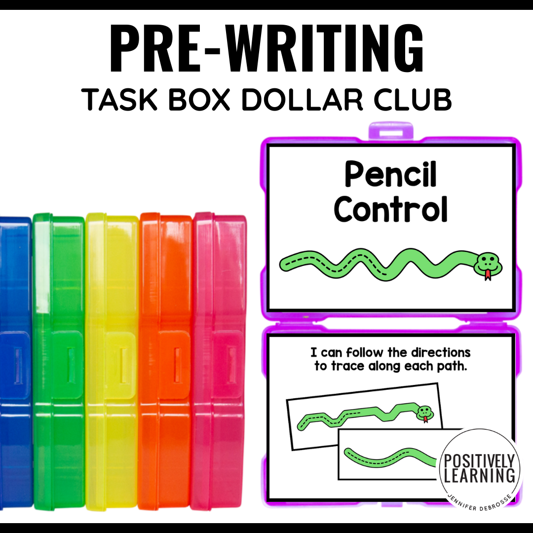 Snakes Pencil Control Tracing Task – Fine Motor Pre-Writing for Pre-K–1st