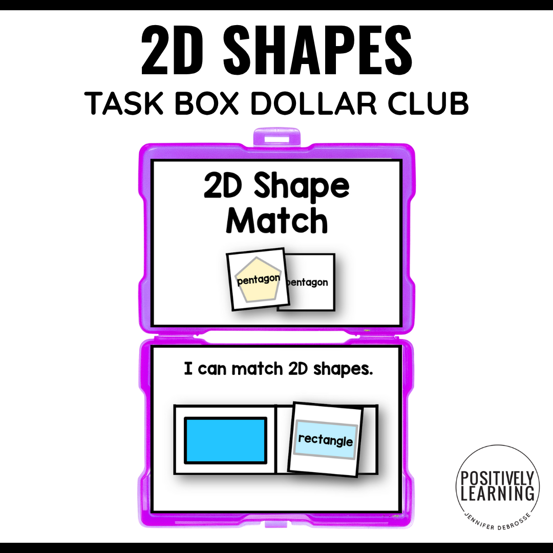 2D Shapes Velcro Tasks