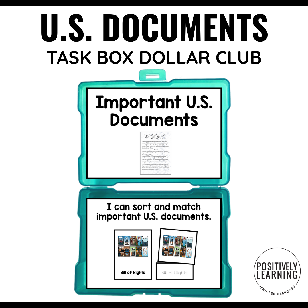 US History Task Cards