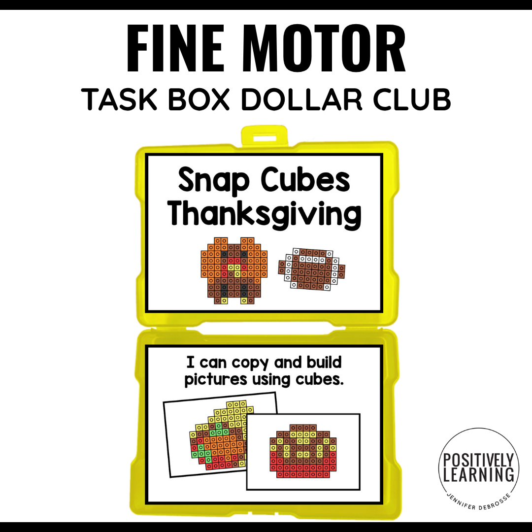 Thanksgiving Fine Motor Centers