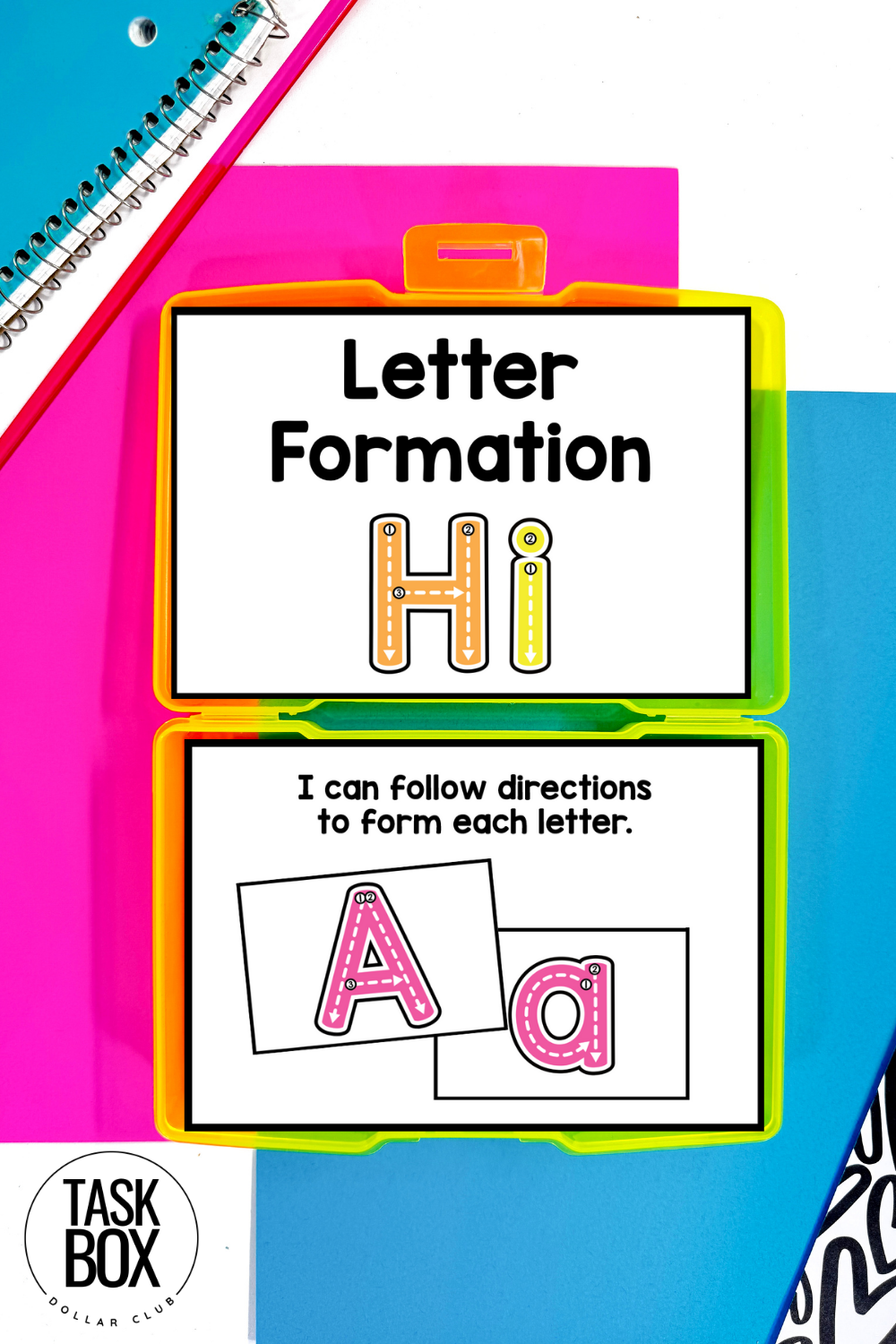 Letter Formation Alphabet Tracing Task Handwriting Practice