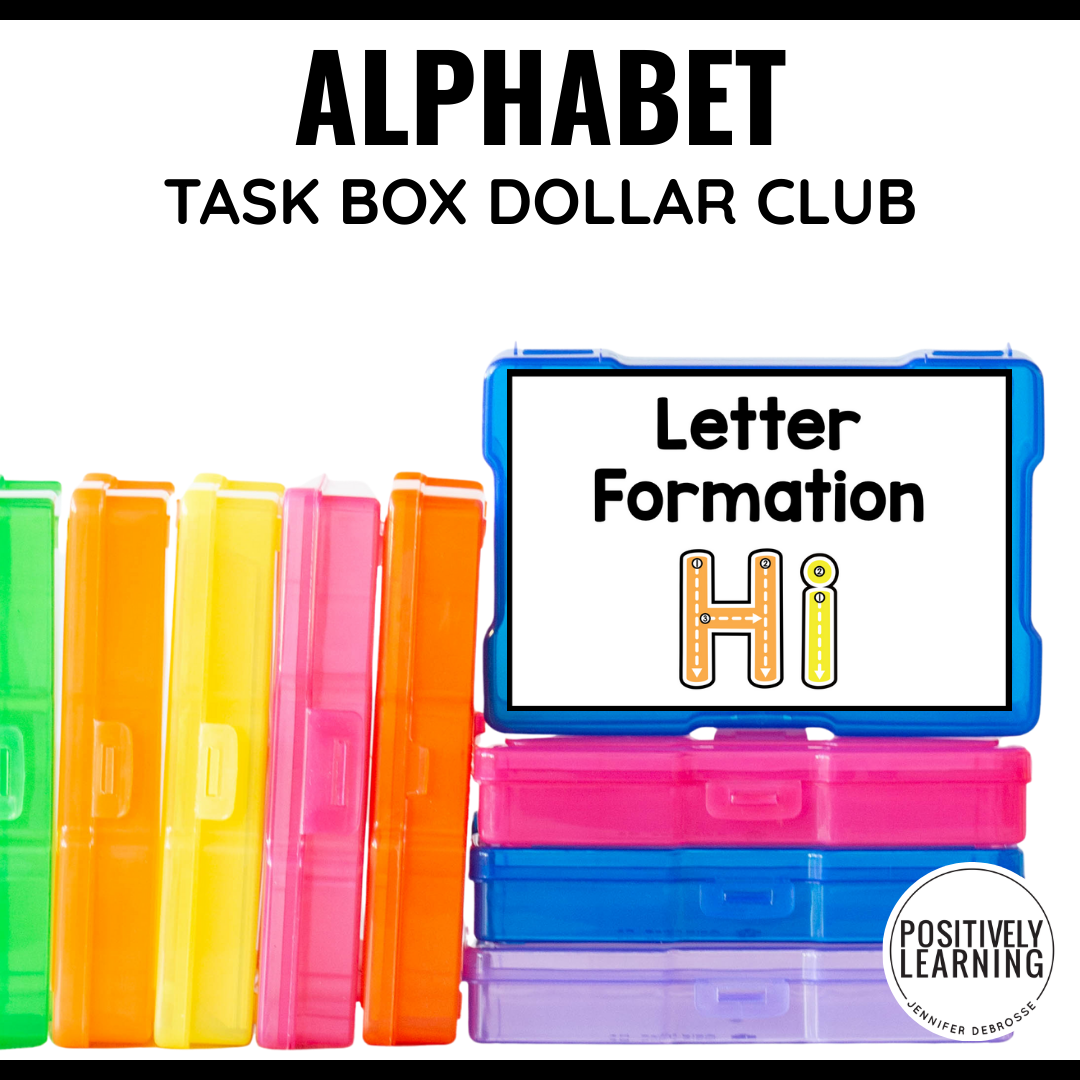 Letter Formation Alphabet Tracing Task Handwriting Practice