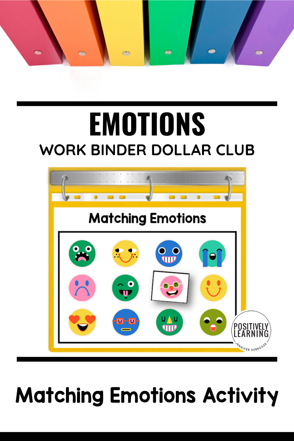 Emotion Matching Work Binder