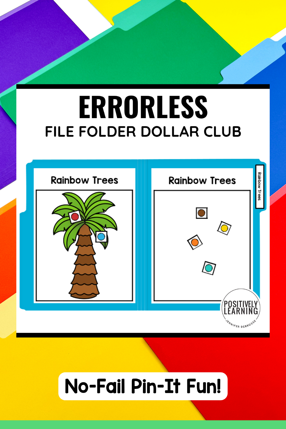 Errorless Pin It Matching File Folder